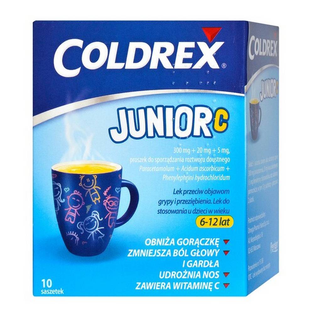Coldrex Junior C 10 sachets, Omega Pharma - Eupharmacyapo