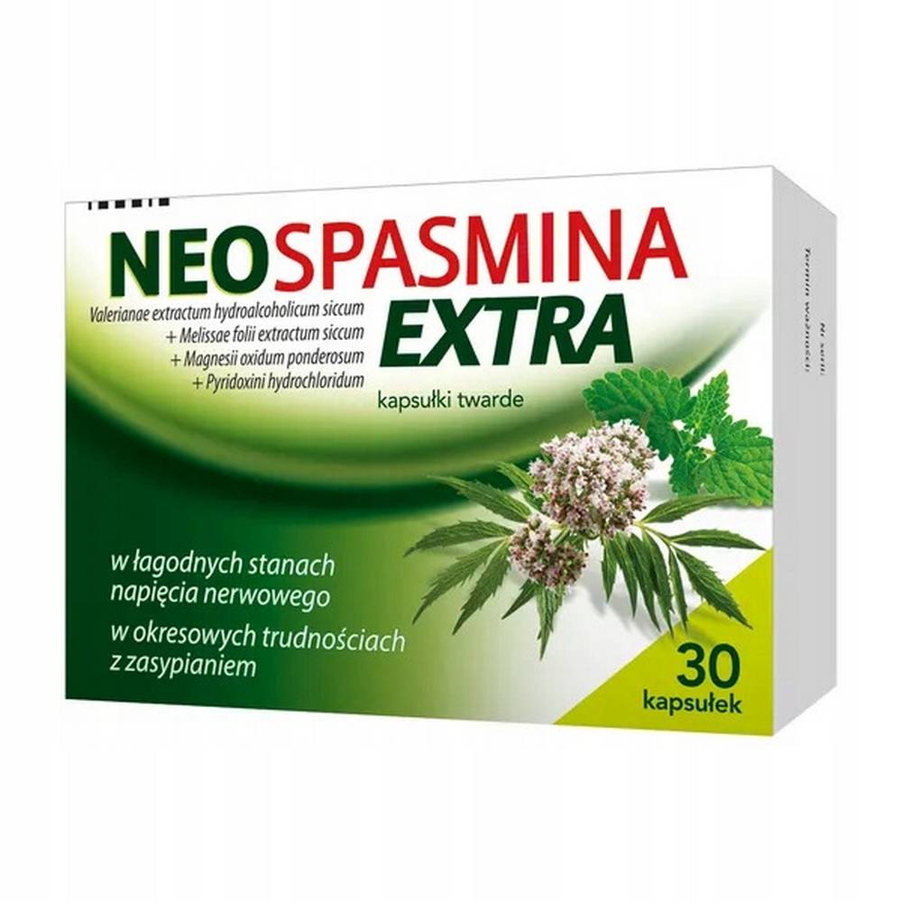 NEOSPASMIN EXTRA 30 CAPSULES-NEOSPASMINA EXTRA 30 KAPSUŁEK - Eupharmacyapo