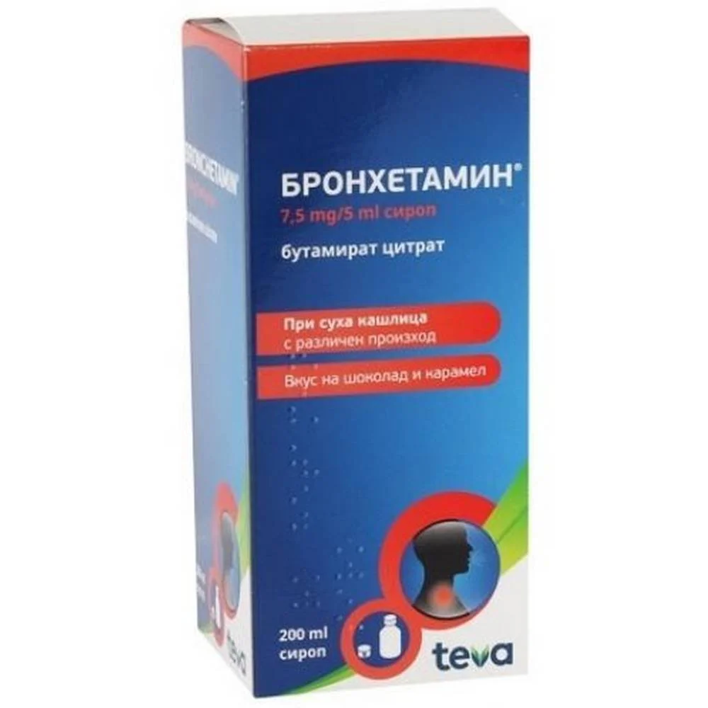 Teva Bronhetamine Cough Syrup